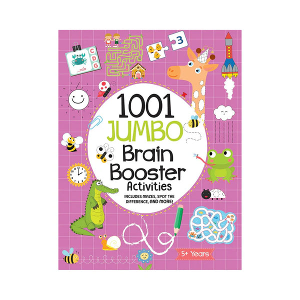 1001 Jumbo Brain Booster Activities – 5+ Years – BooxWorm